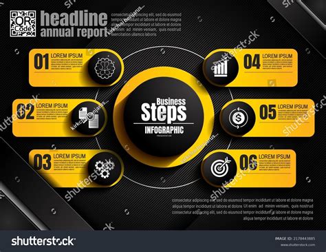 Infographics Design Process Chart Diagram Stock Vector Royalty Free Shutterstock