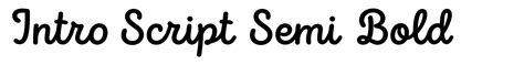Intro Script Font Webfont And Desktop Myfonts