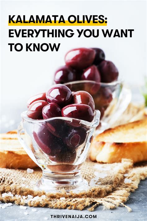 Kalamata Olives Nutrition Everything You Want To Know ThriveNaija