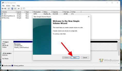 Windows 10 How To Create Delete Or Resize Partitions Winbuzzer
