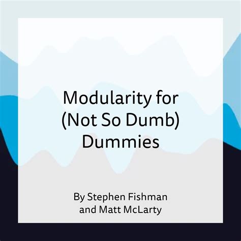 It Revolution On Linkedin Modularity Isnt Just For Tech Nerds From