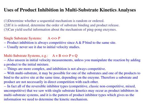 PPT Multi Substrate Enzyme Kinetics PowerPoint Presentation Free Download ID 3290066