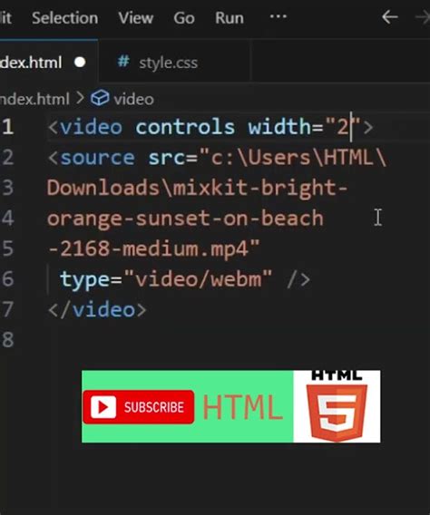 html video src learn coding html htmlcode code htmlbuilder coder