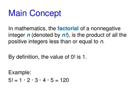 Code Factorials In Matlab