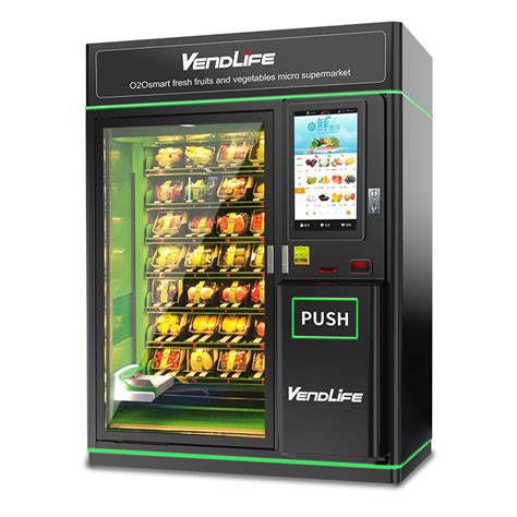 Mdb Fresh Salad Vending Machine Cqc Approved 192 Pcs Capacity