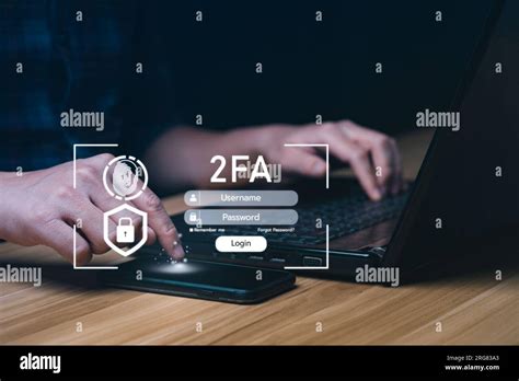 Login And Password Cyber Security Concept Data Protection And Secure