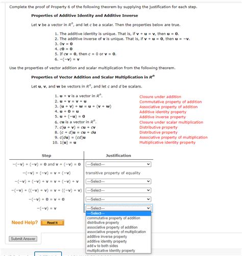 Additive Identity Property