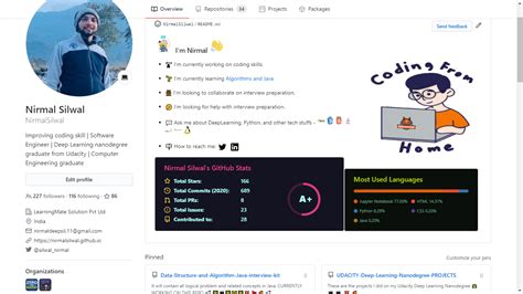 Github Eddiehubcommunityawesome Github Profiles List Of Github Profiles That Have Awesome