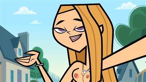 Rule 34 Blonde Hair Breasts Edited Screencap Julia Tdi Naked Total Drama Island Total Drama