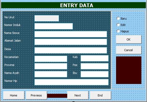 Cara Membuat Aplikasi Vba Excel Input Data Pada File Berbeda Bagian 1