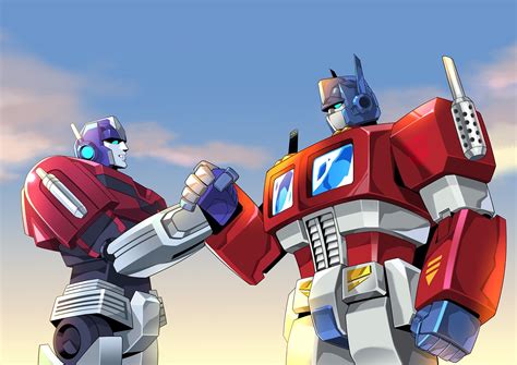 Optimus Prime Orion Pax And Orion Pax Transformers And More Drawn By Lantana Danbooru