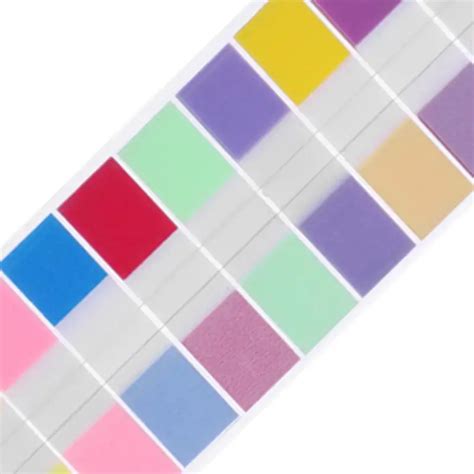 12 цветные Стикеры для заметок индекс блокнот этикетка бумага Закладка наклейки