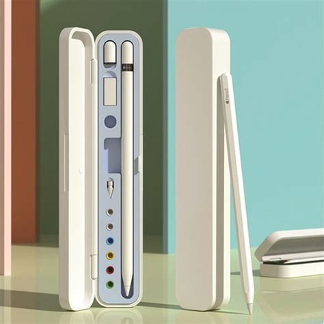 포유코퍼레이션 [당일발송 인기폭주]애플펜슬 1세대 2세대 실리콘 필통 파우치 케이스 위시버킷