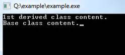 C Inheritance