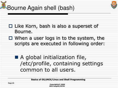 Ppt Lesson 4 The Shell As Interpreter Powerpoint Presentation Free Download Id4980335