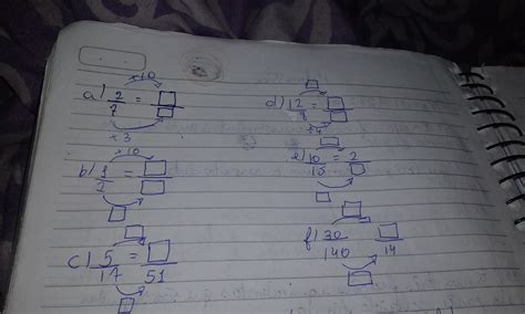 Copie E Complete De Forma A Obter Frações Equivalentes Educa