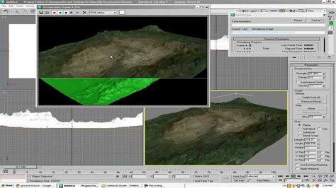 3ds Max Ground Modeling And Texturing Tutorial Youtube