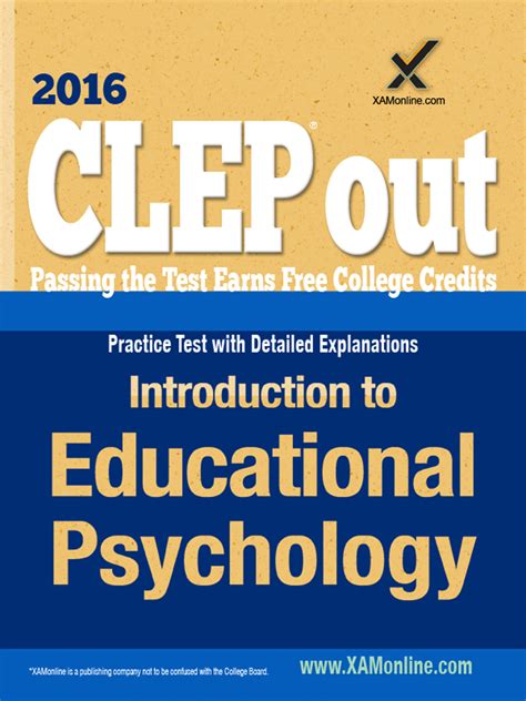 Clep Introduction To Educational Psychology Ebook Shopbooknow