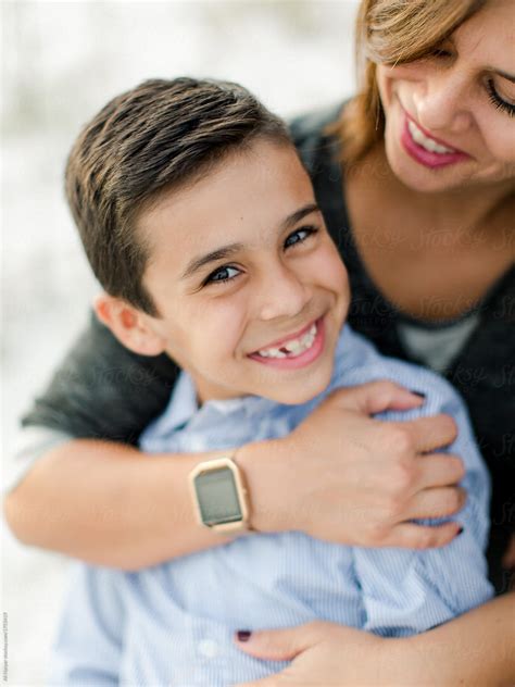 Young Boy And Mom By Stocksy Contributor Ali Harper Stocksy