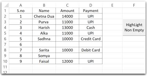 Change The Background Color Of Cells Using VBA Excel Unlocked