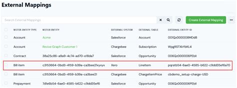 Creating And Managing External Mappings M3ter Documentation