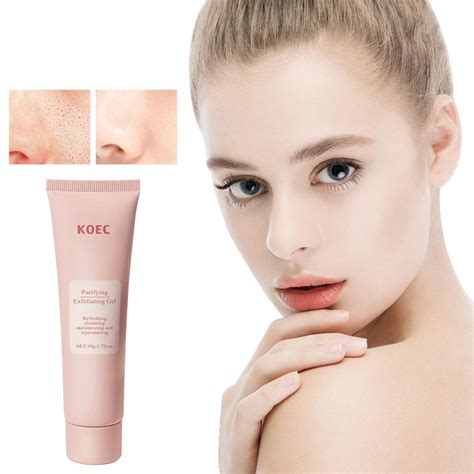 Purifying Exfoliating Gel Gel Blackhead Face And Body Exfoliating Scrub Gel Deep Cleansing
