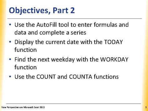 Excel Tutorial 3 Calculating Data With Formulas And