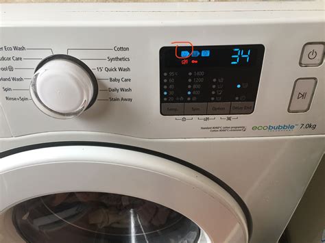 The Lights Keep Flashing On My Washing Machine