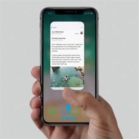 IPhone X Swipe Gestures That Replace The Home Button Functionality Video