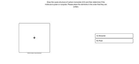 Carbon Monoxide Lewis Structure