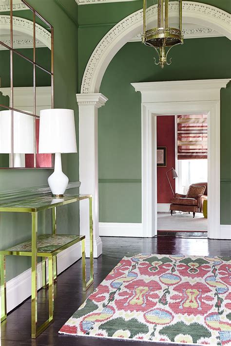 Green Wall Paint Design At Hamish Payne Blog