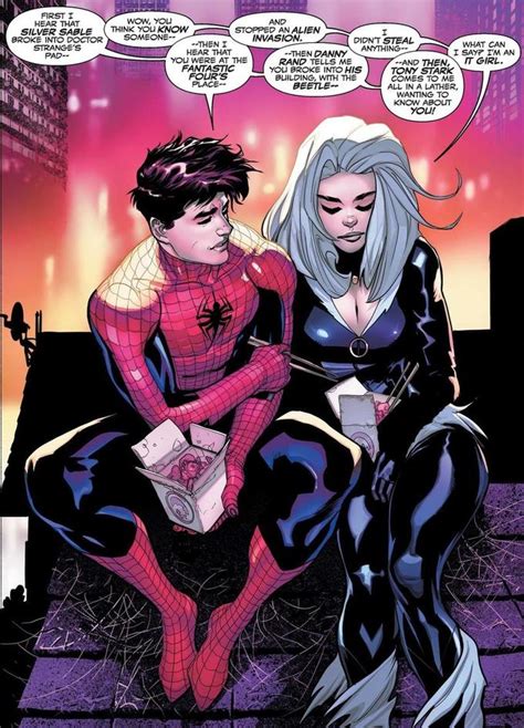 Spider Man And Black Cat After Work Know Your Meme
