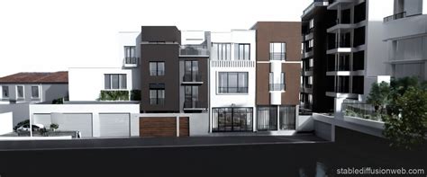 Detailed Architecture Render Stable Diffusion Online