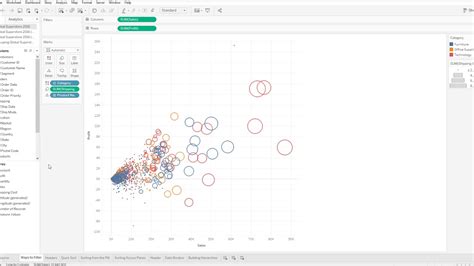 Using Tableau Filtering Part 2 Youtube