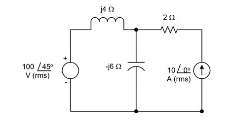 Solved For The Network Below Find The Complex Power S For Chegg Com