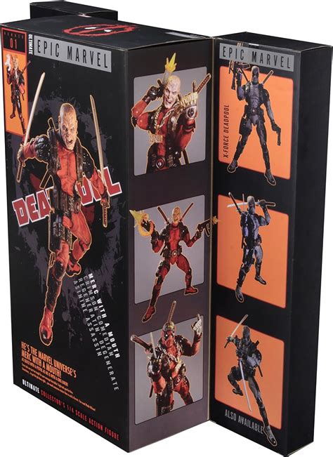 Neca Marvel 14 Escala Ultimate Deadpool Allison Toys