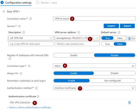 Zertifikat Basiertes Point To Site Azure Vpn Per Intune By Yannic Graber