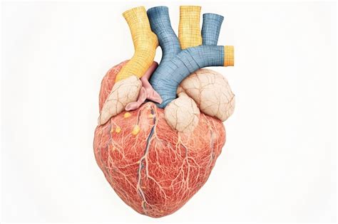 Detailed Anatomical 3D Of The Human Heart And Cardiovascular System