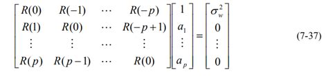 随机信号的参数建模法 ar模型及matlab实现 matlab ar函数 csdn博客