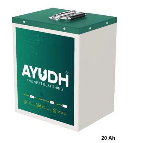 V Ayudh Ah Lithium Ion Battery At E Bike Battery In Jamnagar Id