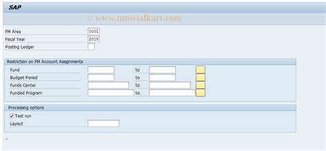 FMBSIDX RECON SAP Tcode Reconstruct Budget Structure Index Transaction Code