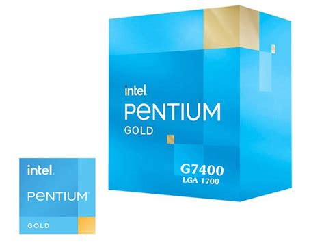 Cpu Intel Pentium G7400 Processor 6mb 3 70ghz Fclga1700