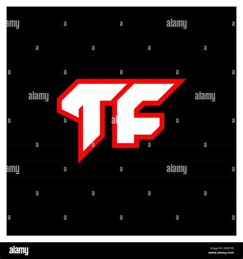 Tf Logo Design Initial Tf Letter Design With Sci Fi Style Tf Logo For Game Esport Technology