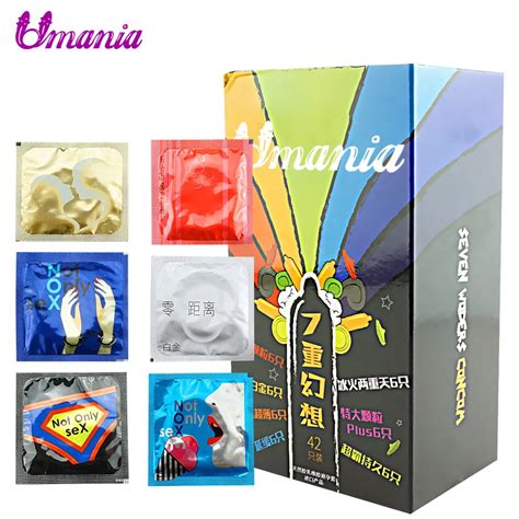 Aliexpress Com Buy Pcs Types Condom Lasting Delay Thin Dots Lubricated Natural Latex