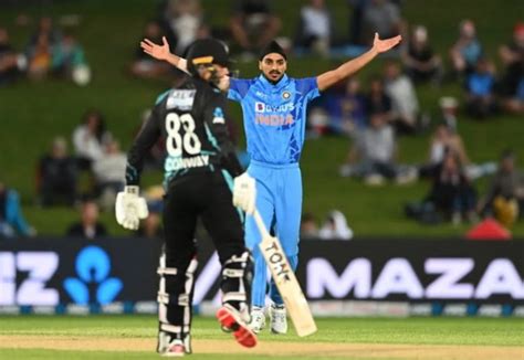 Arshdeep Singh And Mohammed Siraj Completes Team Hat Trick In Napier