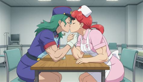 Officer Jenny Vs Nurse Joy 2 By Cliff1572 On Deviantart