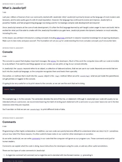 introduction to javascript pdf