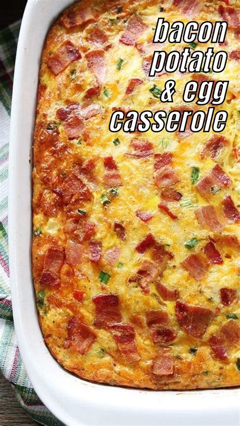 Bacon Potato And Egg Casserole Artofit