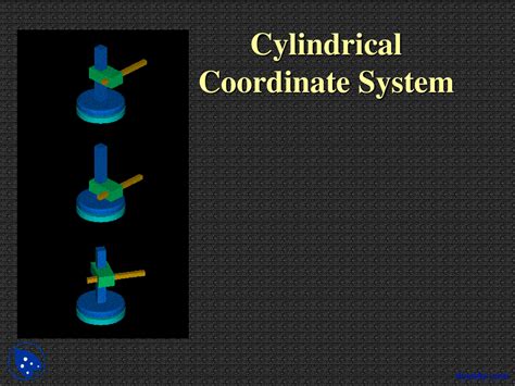 Cylindrical Coordinate System Embedded Intelligent Robotics Lecture