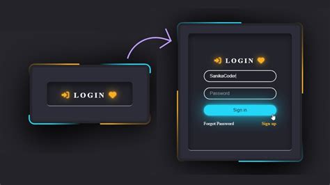 Modern Animated Login Page Using Only Html And Css Amazing Cool Animated Login And Registration